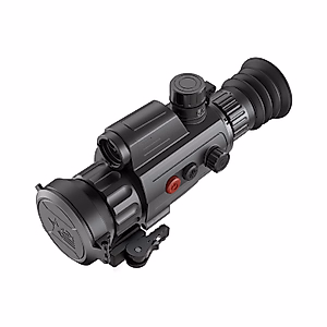 AGM Global Vision Varmint LRF TS50-384 Thermal Imaging Rifle Scope with Laser Range Finder, 12um, 384x288 (50 Hz), 50 mm Lens.,Black