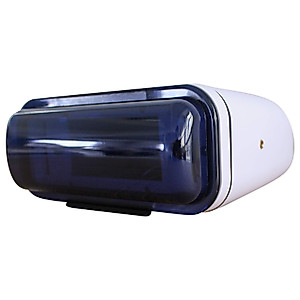 Rockville Rmh200w Single Din Marine Radio Waterproof Gimbal Housing, White