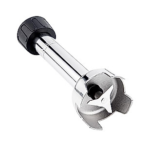Restaurantware Hi Tek Stainless Steel Blending Shaft - Fits Variable Speed Immersion Blender - 10" - 1 count box