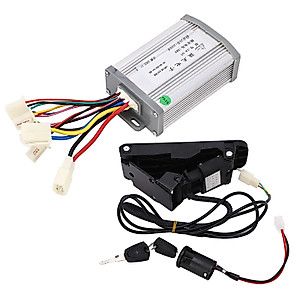 SPYMINNPOO 48V 1000w Brushed Motor Controller with Foot Throttle Pedal, High Power Controller Kit Compatible with Electric Electric Scooters Tricycles