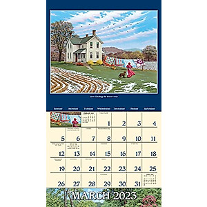 John Sloane's Country Seasons 2023 Deluxe Wall Calendar