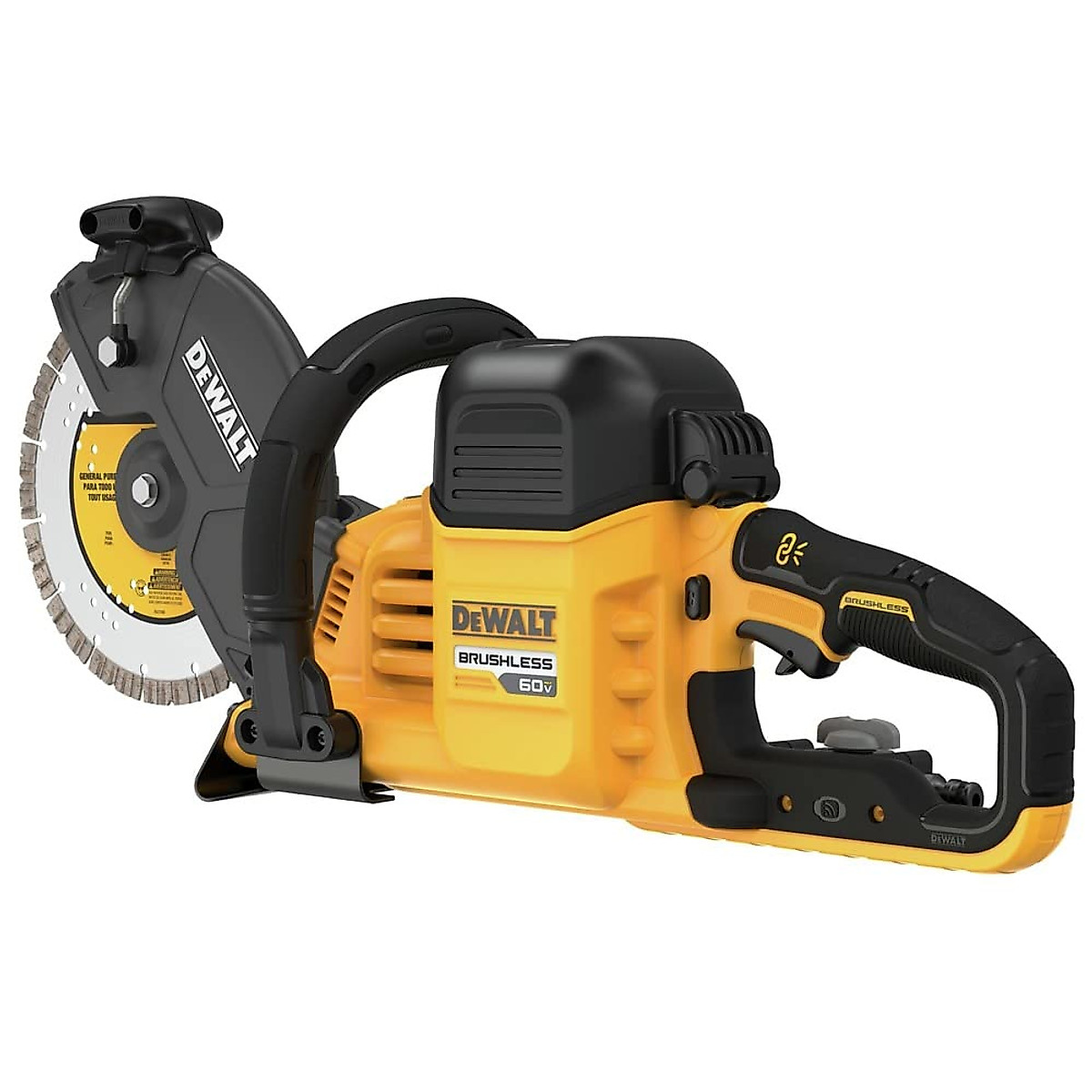 Dewalt DCS692X2 60V MAX Brushless Lithium-Ion 9 in. Cordless Cut Off Saw Kit (9 Ah)