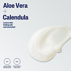 Cetaphil Ultra Gentle Refreshing Body Wash, For Dry to Normal, Sensitive Skin, 16.9oz, with Aloe Vera, Calendula, Vitamin B5, Hypoallergenic, Fragrance Free, Dermatologist Tested