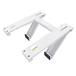 Forestchill Window Air Conditioner Bracket, Heavy Duty Window AC Support Bracket with 2 Arms, Universal Fit 5,000 to 22,000 BTU A/C Units, Up to 200 lbs