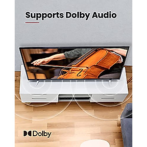 Nebula 4K Streaming Dongle with HDR, Android TV Box, 7000+ Apps, Compatible with Google Assistant and Chromecast, Supports Dolby Digital Plus, Plug-in Smart TV with 2GB RAM and 8GB ROM Storage