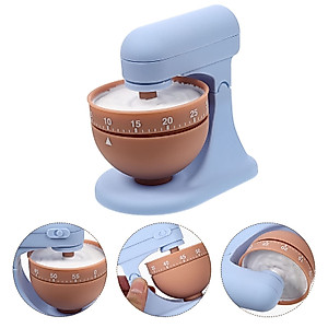UPKOCH Kitchen Timer Hand Mixer Timer Cooking Timer Reminder Mechanical Countdown Clock Time Management Manual Egg and Baking Timer for Kitchen Home Desktop Decor