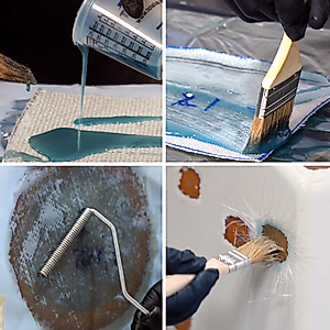 TotalBoat Polyester Laminating Resin - Marine Grade Fiberglass Resin and MEKP Catalyst for Layups and Repairs (Gallon)