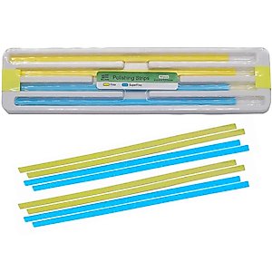 BELEON Dental Strips Abrasive for Polishing - Fine Superfine Kit 60pcs 4mm x 150mm - Finishing Teeth File - Grinding Sanding Strips, Tooth Polisher