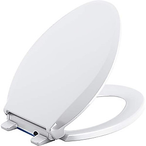 KOHLER 75796-0 Cachet Toilet seat, Elongated, White