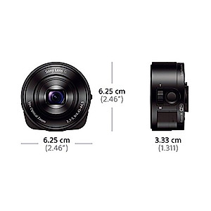 DSC-QX 10 B DSCQX10B.CE7 - Sony Cyber-Shot - International Version (No Warranty)