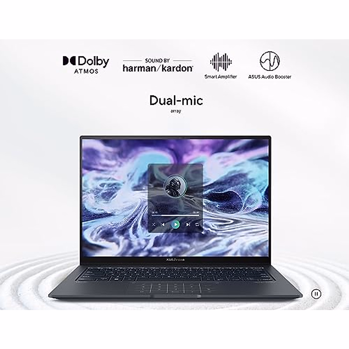 asus Zenbook 14.5'' 2.8K(2880x1800) 120Hz OLED Laptop | EVO 14-Core i7-13700H | 16GB DDR5 | 100% DCI-P3 | WiFi 6E | 2X Thunderbolt 4 | Widnows 11 Home | w/HDMI (16GB LPDDR5 RAM | 512GB PCIe SSD)