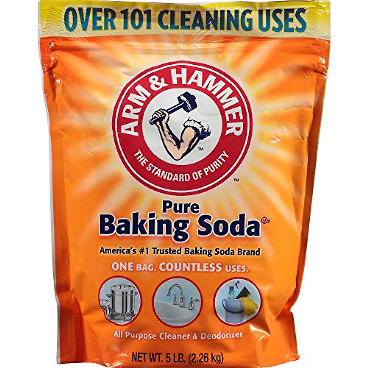 Arm & Hammer Pure Baking Soda, 5 lb