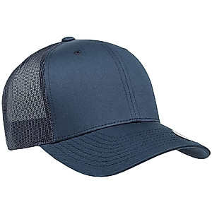L2K Classics Plain Trucker Mesh Cap Baseball Cap - Mens Hats Trucker Hats for Men - Navy