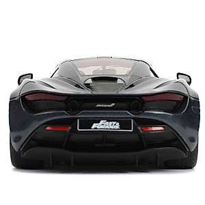 Jada Fast & Furious Hobbs & Shaw: SHAWS MCLAREN 720S 1:24 Scale DIE-CAST Replica CAR,Black