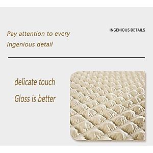 IMYOGI High Stretch Sofa Covers Couch Cover with Skirt Stretch Sofa Slipcover Durable Washable Stretchable Sofa Cover Furniture Protector Universal Sofa Cover -Blue-4 Seater(235-300cm)