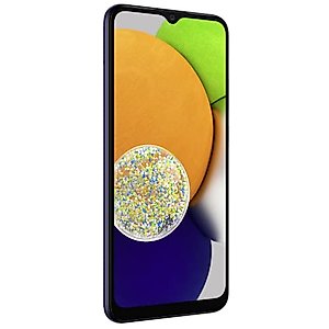SAMSUNG Electronics Galaxy A03 Cell Phone, Factory GSM Unlocked Android Smartphone, 64GB, Long Lasting Battery, International Version (Blue)