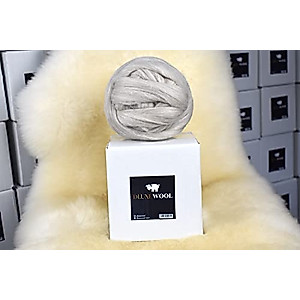 Roving Wool/Tops wool/100% Wool (Brown Corriedale)