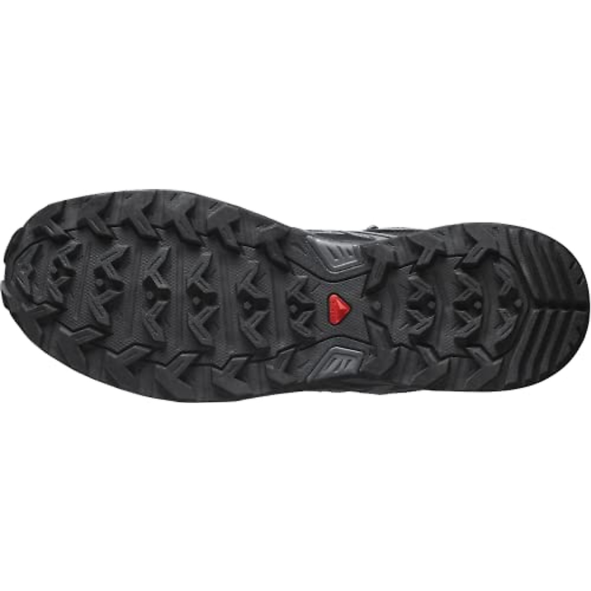 Salomon Men's X Ultra Pioneer Climasalomon Waterproof Climbing Shoe, Black/Magnet/Monument, 12