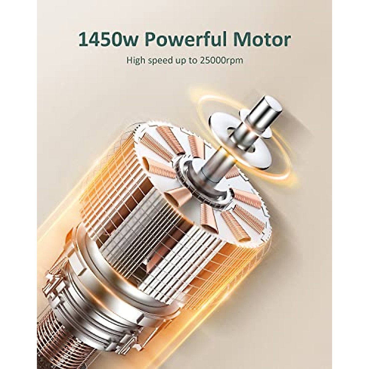 Wamife Professional Countertop Blender - Commercial Blender with Stepless Speed, Blenders for Kitchen with 5 Presets & 70 oz Tritan Container, High-Speed Smoothie Maker for Shakes and Smoothies