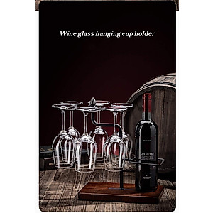 NILICAN Red Wine Stemware Racks Kitchen Bar Table Decoration Metal Drying Rack Wine Glass Holder Cutlery Storage Rack