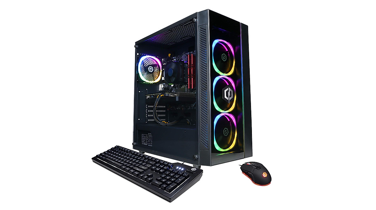 CYBERPOWERPC Gamer Master Gaming PC - Ryzen 5 & RTX 3060