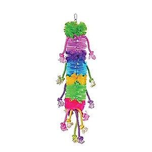 Prevue Pet Products Calypso Creations Caterpillar Bird Toy 62665