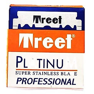 Razor Blades Club Derby-Shark-Treet 300 Quality Single Edge Razor Blades Sampler (3 different brands)