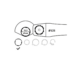 Bosch Professional Protective Guard Without Cover (Ø 125 mm, Accessories Angle Grinders)