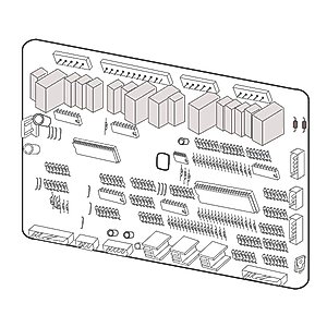 Samsung DA94-02663F Refrigerator Electronic Control Board, PCB