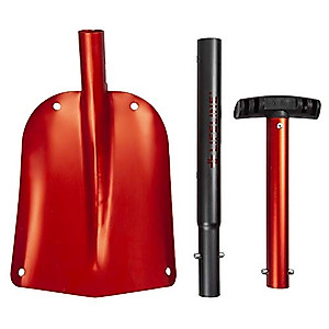 3pc Snow Survival Kit: Aluminum Shovel, Snow Brush with Window Ice Scraper and Mini Snow Scraper