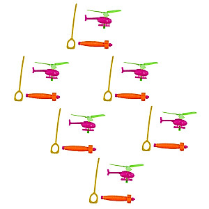 48 Pcs Tooth Helicopter Children Toys Flying Toys Children Playthings Children Plane Playthings Planes Toys Flying Helicopter Toys Kids Toys Funny Fly Toys Funny Toys Plane Toys