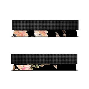 Head Case Designs Officially Licensed Anis Illustration Vintage Black Art Mix Vinyl Sticker Gaming Skin Case Cover Compatible With Xbox One X Console and Controller Bundle