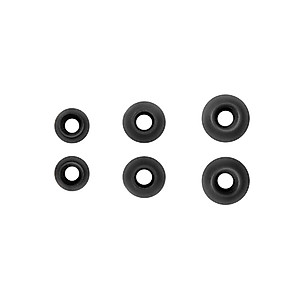 ECS Wordsleuth Under Chin in-Ear Audio Transcription Headphones, 10 Foot 3.5mm Jack, Noise Cancelling, Silicone Ear Phones with in-line Volume Control