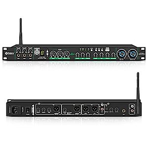D Debra Audio E270 Professional Digital Pre-stage Effect Anti-howling Audio Processor with 48 bit DSP Effect Echo USB MP3 Bluetooth Optical For House Karaoke, Stage, Performance (E270)