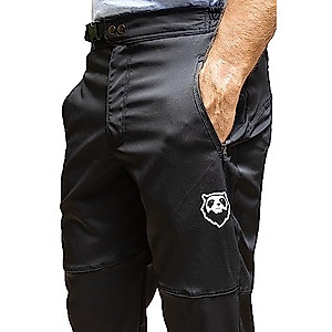 Andean Trails, MTB Pants, Mountain Bike Pants, Enduro Pants, Downhill Pants, Water Repellent Black