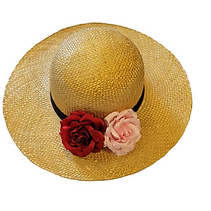 M&S Schmalberg Silk Rose Fabric Flower Pin Brooch - Hand-made in New York's Garment Center (American Made) (Pink Silk)