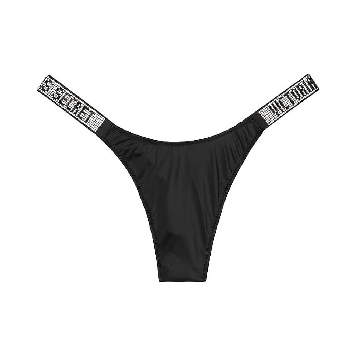 Victoria's Secret Women's Thong Underwear, Women's Panties, Very Sexy Collection Black (M)