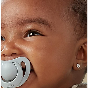 NUK | Orthodontic Pacifiers | Light Blue-Blue| 6-18 Months | Best Pacifier for Breastfed Babies | BPA Free | Shaped to Soothe Just Like Mom | 2-Pack (Blue)