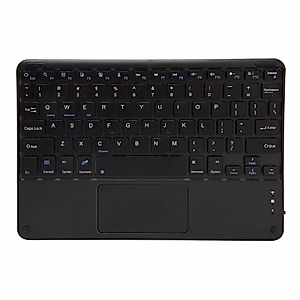 GLOGLOW FHD Tablet, 8GB 256GB 100-240V 10.1 Inch Tablet 8 Core CPU with Keyboard for Office (US Plug)