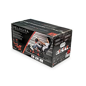 Arozzi Velocita Universal Racing Simulator Cockpit Compatible with Most Racing Sim Gear and Gaming Chairs Collapsible Telescopic and Portable - Black