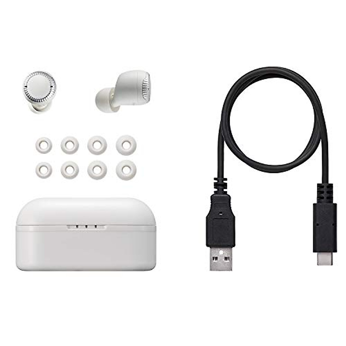 Panasonic True Wireless Earbuds | Bluetooth Earbuds|IPX4 Water Resistant | Small, Lightweight | Long Battery Life, Alexa Compatible | RZ-S300W (White)