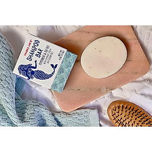 Trader Joe's Set of 2 Shampoo Bars Peppermint & Tea Tree with Coconut, Olive, and Jojoba Oils; Two 4 oz Bars