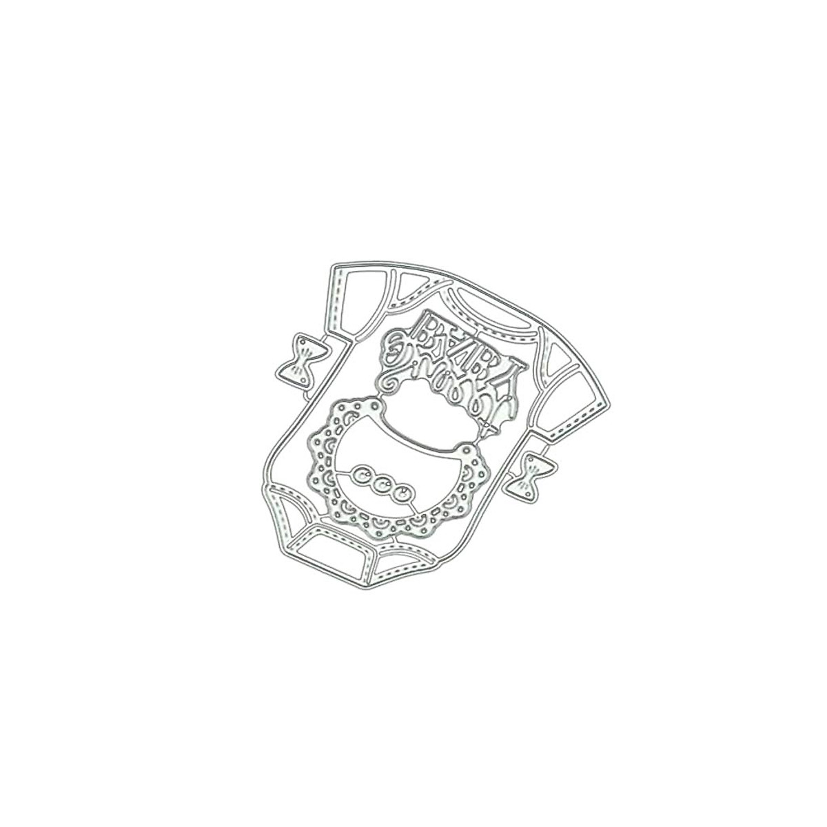 Baby Clothes Metal Die Cuts,Cutting Dies for Card Making Clearance,Embossing Dies for Scrapbooking, DIY Album Paper Cards Art Craft Decoration