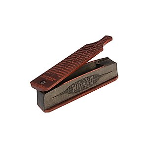 ZINK Wicked Series Turkey Hunting Box Game Call | Poplar/Bloodwood, Double-Sided Design, Versatile Natural Sounds, Different Tones, Hand-Tuned
