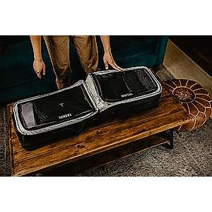 Taskin ONE | Carry-on/Day-use Large Travel Laptop Backpack for Men | Double Expandable Convertible 20L/30L/40L