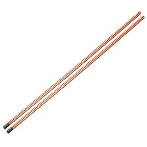 uxcell Copper Coated Gouging Carbon 4x350mm - 2pcs Carbon Gouging Rods Copperclad Electrodes