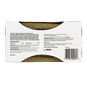 Kaytee Premium Timothy Treat Hideout For Pet Hamsters, Gerbils, and Mice, Small