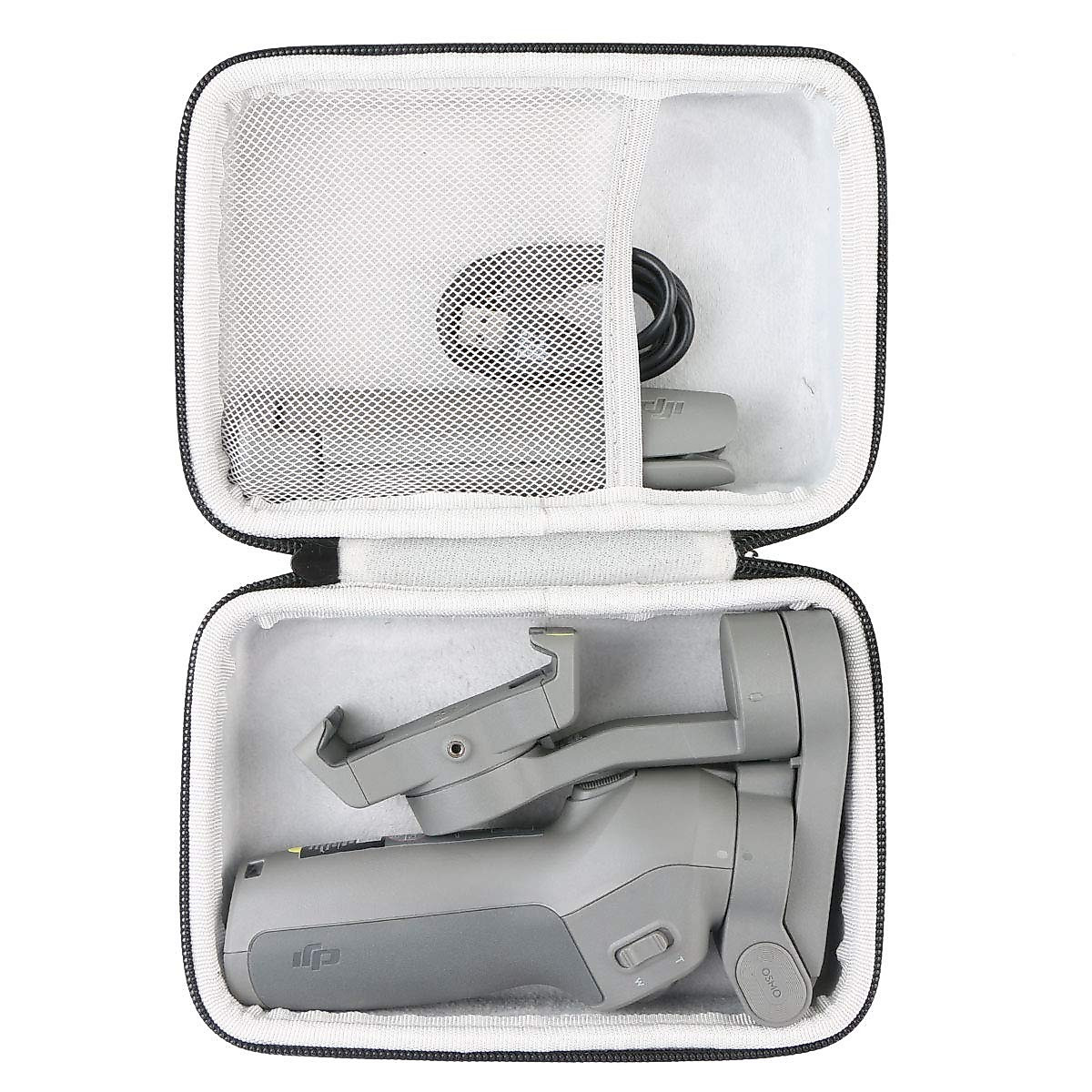 khanka Hard Travel Case Replacement for DJI OSMO Mobile 3 / OM 4 Lightweight Portable Handheld Gimbal Stabilizer (black)