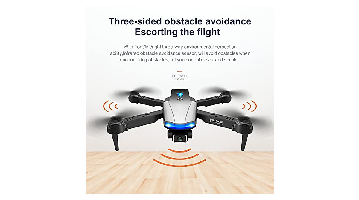 Bzdzmqm Foldable 4K Drone for Kids & Adults