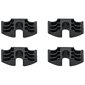 Spare Hardware Parts Bed Frame Crescent Nut for MALM (Replacement for IKEA Part #122998) (Pack of 4)